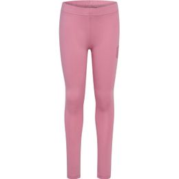 Leggings Hummel, M&auml;dchen, Gr. 152, N-Gr, polignac, Obermaterial: 95% Baumwolle, 5% Elasthan, Hosen Leggings, sportlicher Stil, f&uuml;r Kinder und Jugendliche, hohe Bewegungsfreiheit