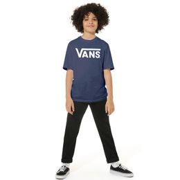T-Shirt Vans "Vans CLASSIC", Jungen, Gr. M, deep indigo, Single Jersey, Obermaterial: 100% Baumwolle, Rundhals, Shirts T-Shirt, f&uuml;r Kinder und Jugendliche, Kurzarm, f&uuml;r Sportmode und Streetwear