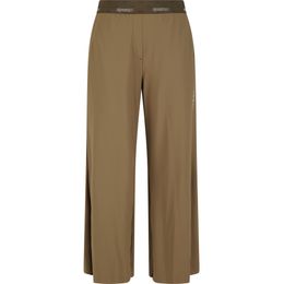 Culotte Sportalm KITZB&Uuml;HEL, Damen, Gr. 36, N-Gr, deep durango, Web, Obermaterial: 75% Polyamid, 25% Elasthan, unifarben, regular fit lang, Hosen Culotte, Regular fit mit elastischem Bund