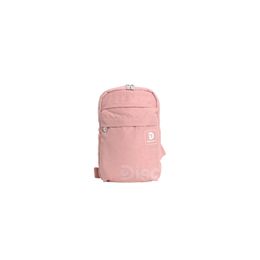 Schultertasche DISCOVERY "Commuter", Damen, Gr. B/H/T: 22cm x 34cm x 6cm, pink, unifarben, Taschen Schultertasche, Discovery Sling Bag aus RPET Nylon