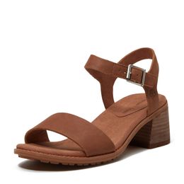 Sandale Timberland "LAGUNA SHORE BACKSTRAP SANDAL", Damen, Gr. 41,5, rst full grain, Leder, Schuhe Sandale, aus Leder, Topseller