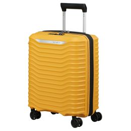 Hartschalen-Trolley Samsonite "UPSCAPE, verschiedene Gr&ouml;&szlig;en und Farben", Damen, Gr. B/H/T: 36cm x 45cm x 20cm 28 l, gelb, Polypropylen, Koffer Hartschalen-Trolley, Handgep&auml;ck-Koffer TSA-Zahlenschloss Volumenerweiterung