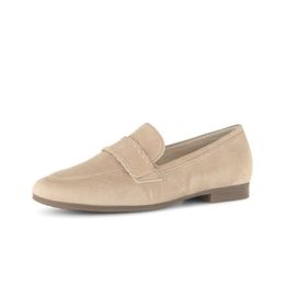 Slipper Gabor "Slipper", Damen, Gr. 37,5, beige, Schuhe Slipper