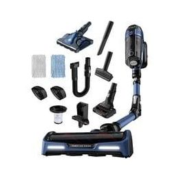 Rowenta X-Force Flex 14.60 Aqua RH99C0, Stielstaubsauger schwarz/blau