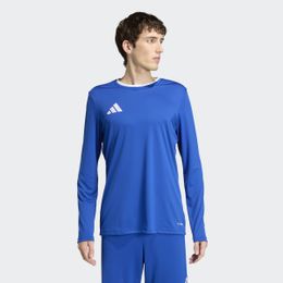 Fu&szlig;balltrikot adidas Performance "ENTRADA26 LANGARMJERSEY", Herren, Gr. S, royal blau, wei&szlig;, Obermaterial: 100% Polyester, Rundhals, Trikots Fu&szlig;balltrikot