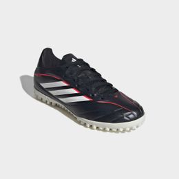 Fu&szlig;ballschuh adidas Performance "COPA PURE IV CLUB KIDS, ROLLRASEN", M&auml;dchen, Gr. 35, core schwarz, ftwr wei&szlig;, lucid rot, Synthetik, Schuhe Fu&szlig;ballschuh, f&uuml;r Kunstrasen, Hart- und Aschenpl&auml;tze, f&uuml;r Kinder & Jugendliche