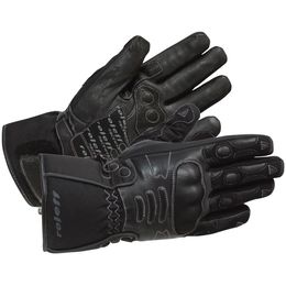 Motorradhandschuhe Roleff "RO 83" Gr. XXL, schwarz, Handschuhe, XXL, Obermaterial: 90% Rindsleder, 10% Nylon. Innenfutter: 100% Polyester, Motorradhandschuhe, winddicht, wasserdicht