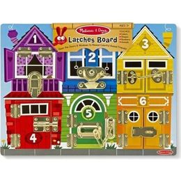 Spin Master Melissa & Doug - Motoriktafel Schl&ouml;sser, Geschicklichkeitsspiel