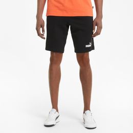 Sweatshorts Puma "ESS SHORTS 10", Herren, Gr. S, N-Gr, schwarz (Puma schwarz), Sweatware, Obermaterial: 68% Baumwolle, 32% Polyester, unifarben, regular fit ca. Mitte Knie, Hosen Sweatshorts, f&uuml;r Alltag und Sport, aus Baumwollmix, mit Eingrifftaschen
