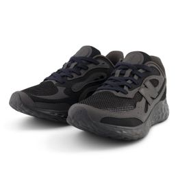 Laufschuh New Balance "ARISHI", Herren, Gr. 44, schwarz (schwarz, schwarz), Synthetik, Textil, Schuhe Laufschuh