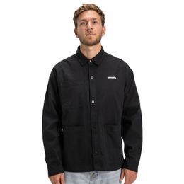 Langarmhemd DC Shoes "Showcase", Herren, Gr. L, US-Gr&ouml;&szlig;en, schwarz, Obermaterial: 99% Walkfrottier, 1% Elasthan;, Hemden