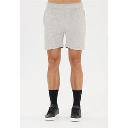 Shorts Virtus "Minne", Herren, Gr. L, US-Gr&ouml;&szlig;en, hellgrau, meliert, 60% Baumwolle, 40% Polyester, unifarben, Hosen Shorts, Schmucklos