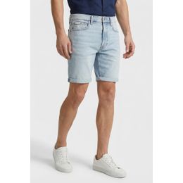 Shorts Calvin Klein Jeans "SLIM SHORT", Herren, Gr. 31, N-Gr, abner, Denim/Jeans, Obermaterial: 70% Baumwolle, 29% Polyester, 1% Elasthan, unifarben, klassisch normal, Hosen Shorts, Slim fit mit praktischen Taschen
