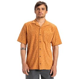 Funktionsshirt Quiksilver "Panashirt", Herren, Gr. L, bran, Obermaterial:[Hauptmaterial] 75% Walkfrottier, 25% Microfaser;, Shirts Funktionsshirt
