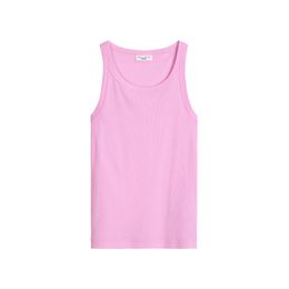 Marc O'Polo Tanktop MARC O'POLO DENIM, Damen, Gr. XS, pale bubblegum, Jersey, Obermaterial: 96% Baumwolle, 4% Elasthan, slim fit normal, Rundhals, Tops Tanktop, slim fit aus Bio-Baumwoll-Stretchjersey