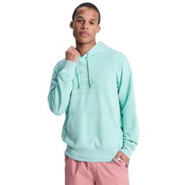Kapuzensweatshirt Quiksilver "Comp Logo", Herren, Gr. XL, blau haze, Obermaterial: 60% Walkfrottier, 40% Microfaser;, Sweatshirts Kapuzensweatshirt