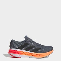 Laufschuh adidas Performance "ADISTAR 4", Herren, Gr. 47, onix, core schwarz, lucid orange, Textil, Schuhe Laufschuh