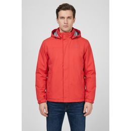 Regenjacke CMP, Herren, Gr. 46, ferrari, Obermaterial: 100% Polyester. Futter: 100% Polyester, mit verstellbarem Klettverschluss, Jacken Regenjacke, Atmungsaktiv & Winddicht & Wasserdicht, &Uuml;bergangsjacke