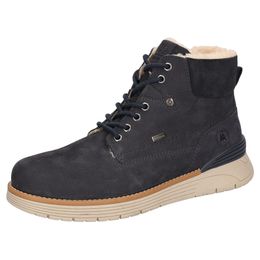 Winterboots Lerros, Herren, Gr. 41, navy, Leder, Schuhe Winterboots, Schn&uuml;rboots, Freizeitboots mit Warmfutter