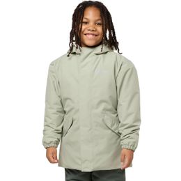 Funktionsjacke Jack Wolfskin "COSY BEAR JACKET G", Kinder, Gr. 128, gr&uuml;n (mint leaf), Obermaterial: 100% Polyester, hoch geschlossener Ausschnitt, elastischer Bund, Jacken Funktionsjacke, W&auml;rmend, winddicht, &Uuml;bergangsjacke