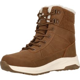 Winterboots WHISTLER "Duien W", Damen, Gr. 36, braun, Synthetik, Textil, Schuhe Winterboots, Snowboots, Winterstiefel, Winterschuhe, gef&uuml;ttert