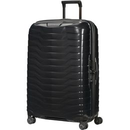 Hartschalen-Trolley Samsonite "PROXIS, verschiedene Gr&ouml;&szlig;en und Farben", Damen, Gr. B/H/T: 51cm x 75cm x 31cm 98 l, schwarz, Polypropylen, unifarben, festlich, Koffer Hartschalen-Trolley, Trolley Reisegep&auml;ck Hartschalenkoffer Reisekoffer TSA-Zahlenschloss
