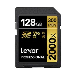 Lexar Professional SDXC 128GB 2000x UHS-II V90