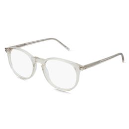 SAINT LAURENT SL 106 Brille Unisex | Fassung: Vollrand, Rund, Beige