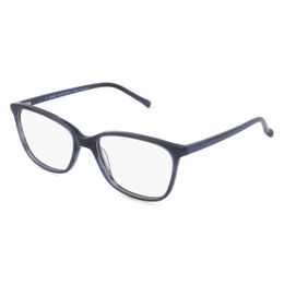 Fielmann BD 406 MOD CL Brille Damen | Fassung: Vollrand, Quadratisch, Blau Havanna
