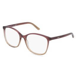 Mexx Eyes 2598 Brille Damen | Fassung: Vollrand, Eckig, Beige Braun