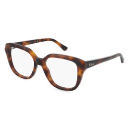 Chlo&eacute; Chlo&eacute; CH0293O Brille Damen | Fassung: Vollrand, Eckig, Havanna