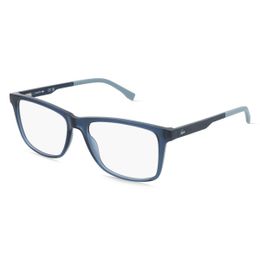Lacoste L4013 Brille Herren | Fassung: Vollrand, Eckig, Blau Transparent
