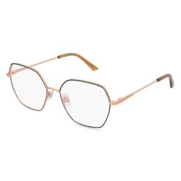 Mexx Eyes 2817 Brille Damen | Fassung: Vollrand, Geometrisch, Khaki Rosegold