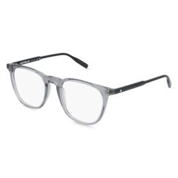 Montblanc MB0010O Brille Herren | Fassung: Vollrand, Eckig, Grau
