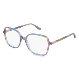 Mexx Eyes 2606 Brille Damen | Fassung: Vollrand, Eckig, T&uuml;rkis Mehrfarbig