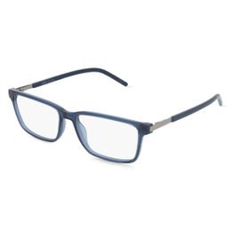 Puma PU0539O Brille Herren | Fassung: Vollrand, Eckig, Blau