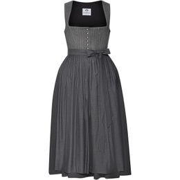 BERWIN Dirndl Grau (Gr&ouml;&szlig;e: 46)