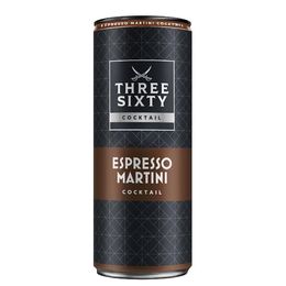 Three Sixty Espresso Martini (10 % vol 0,25 Liter)