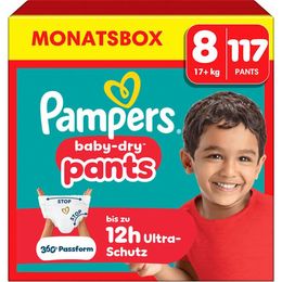 Pampers Baby Pants Baby Dry Gr. 8 Extra Large (17+ kg) Monatsbox