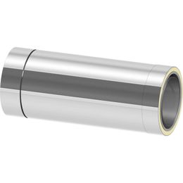 Tecnovis L&auml;ngenelement 'Zitec-Eco' 500 mm mit integriertem Wandfutter k&uuml;rzbar DW &Oslash; 150 mm