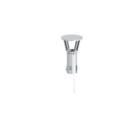 Tecnovis Regenhaube 'Zitec-San' mit Einschub EW &Oslash; 120 mm