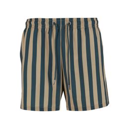Urban Classics Badeshorts Herren Gr&ouml;&szlig;e XL dunkelbeige / dunkelgr&uuml;n