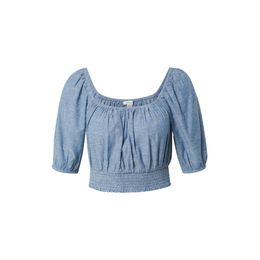 American Eagle Bluse Damen Gr&ouml;&szlig;e S blaumeliert
