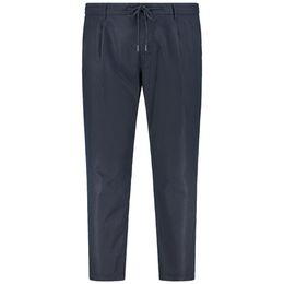Gro&szlig;e Gr&ouml;&szlig;en Lerros Chino mit Leinen, Tapered Fit Farbe dunkelblau Gr&ouml;&szlig;e: 46/32