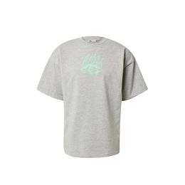 VIERVIER Shirt 'Selin' Damen Gr&ouml;&szlig;e L graumeliert / mint