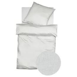 Bettw&auml;sche Fleuresse "Porto", grau (dried herb), B/L: 135cm x 200cm, 1 Stk., 1 Stk., Buntgewebe, B/L: 80cm x 80cm, 2 Stk., Buntgewebe, Obermaterial: 100% Baumwolle, Bettw&auml;sche, Bettw&auml;sche, 100% Baumwolle, in Gr. 135x200, 155x220, 200x200cm, Rei&szlig;verschluss