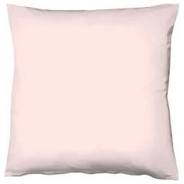 Kissenbez&uuml;ge Fleuresse "Colours", rosa (ros&eacute;), B:40cm L:40cm, Interlock-Jersey, Obermaterial: 100% Baumwolle, Kissenbez&uuml;ge, edler, b&uuml;gelfreier Interlock-Jersey aus 100% Baumwolle