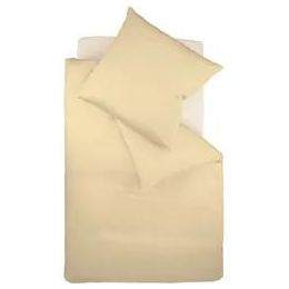 Bettw&auml;sche Fleuresse "Colours in 135x200, 155x220 oder 200x200 cm", beige, B/L: 135cm x 200cm, 1 Stk., 1 Stk., Mako-Satin, B/L: 80cm x 80cm, 2 Stk., Mako-Satin, Obermaterial: 100% Baumwolle, Bettw&auml;sche, Bettw&auml;sche, Bettw&auml;sche aus 100% Baumwolle, uni, mit Rei&szlig;verschluss