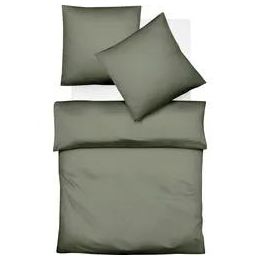 Bettw&auml;sche Fleuresse "Lech 3089", gr&uuml;n (oliv), B/L: 200cm x 200cm, 1 Stk., 2 Stk., Flanell, B/L: 80cm x 80cm & 80cm x 80cm, 3 Stk., Flanell, Obermaterial: 100% Baumwolle, Bettw&auml;sche, Bettw&auml;sche, Edelflanell, Baumwolle, in Gr. 135x200, 155x220, 200x200cm