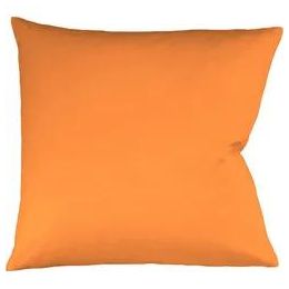 Kissenbez&uuml;ge Fleuresse "Colours", orange, B:40cm L:40cm, Interlock-Jersey, Obermaterial: 100% Baumwolle, Kissenbez&uuml;ge, edler, b&uuml;gelfreier Interlock-Jersey aus 100% Baumwolle